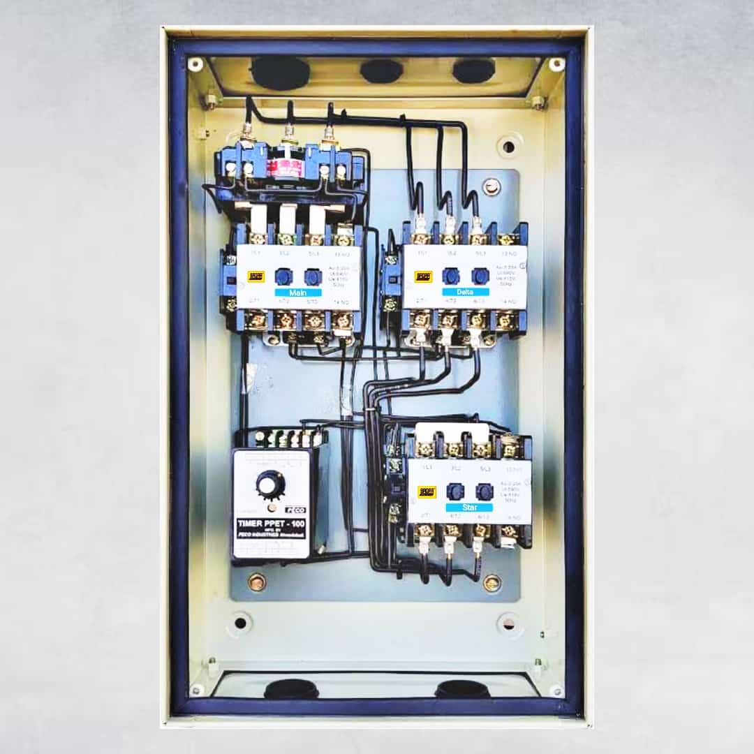 Up To 20 Hp Automatic Star Delta Motor Starter